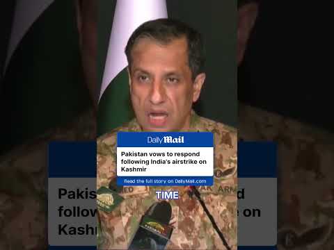 Pakistan vows to respond to India's airstrike on Kashmir