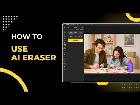 Remove Unwanted Objects from Images with AI Eraser | Dzine AI Tutorial