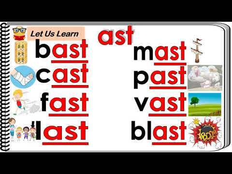 -ast sound / Lesson 23 /