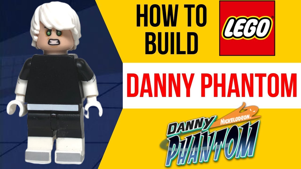 LEGO DANNY PHANTOM - Custom Minifigure Tutorial