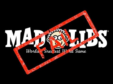 Failed Madlibs Funny (CURSE YOU RECORDING SOFTWARE)
