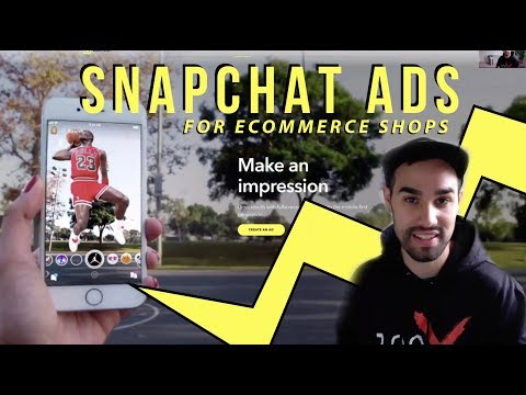 How To Create Snapchat Ads for Amazon, Shopify and Ecommerce Shop Owners