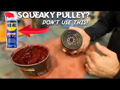 NEVER Use WD40 On Your Pulley.... Repack It Instead 👌