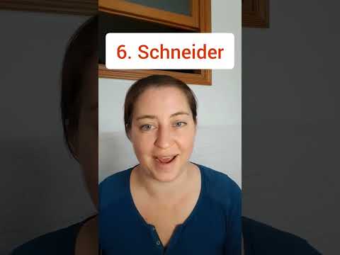 Common German Last Names