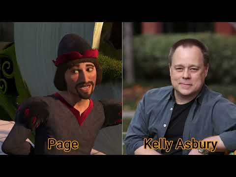 Character and Voice Actor - Shrek 2 - Page - Kelly Asbury