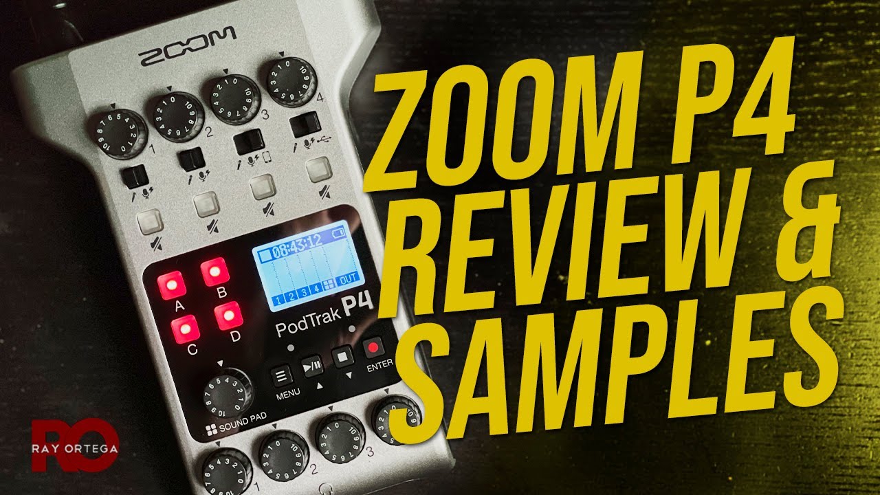 Zoom P4 PodTrak рекордер купить в Москве в интернет-магазине Kombik