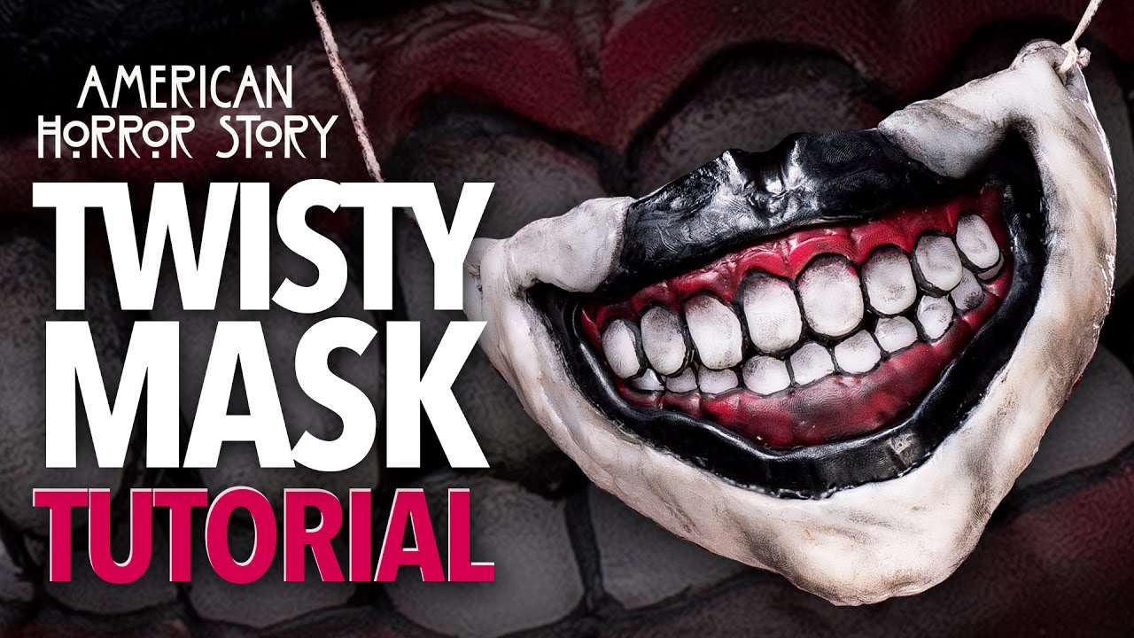 Twisty The Clown Mask Tutorial (AHS) Cosplay