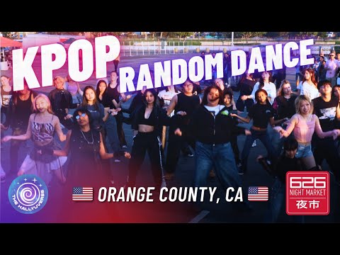 πΊπΈ Kpop Random Play Dance in the Orange County at 626 Night Market!