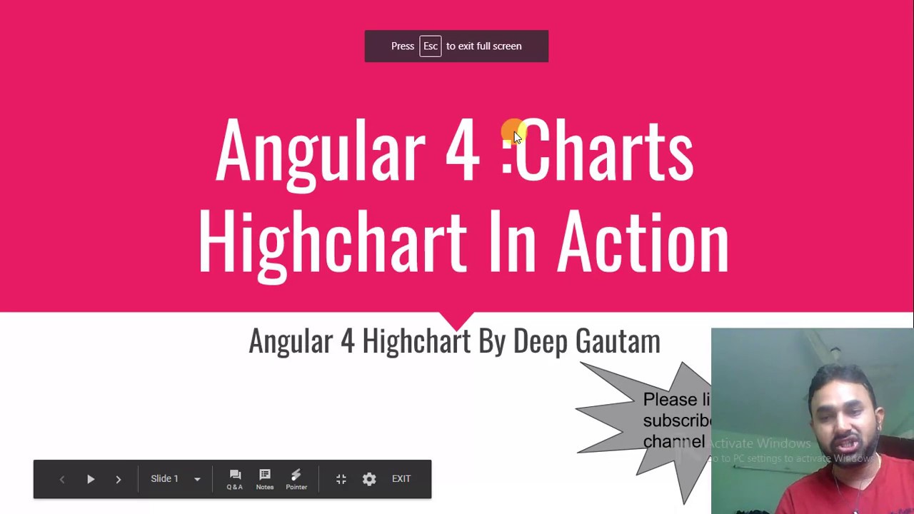 How to use highcharts in Angular 4