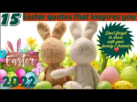 Easter 2025:Best inspiring Easter quotes/Why we celebrate Easter?/Easter messages 2025/Happy Easter