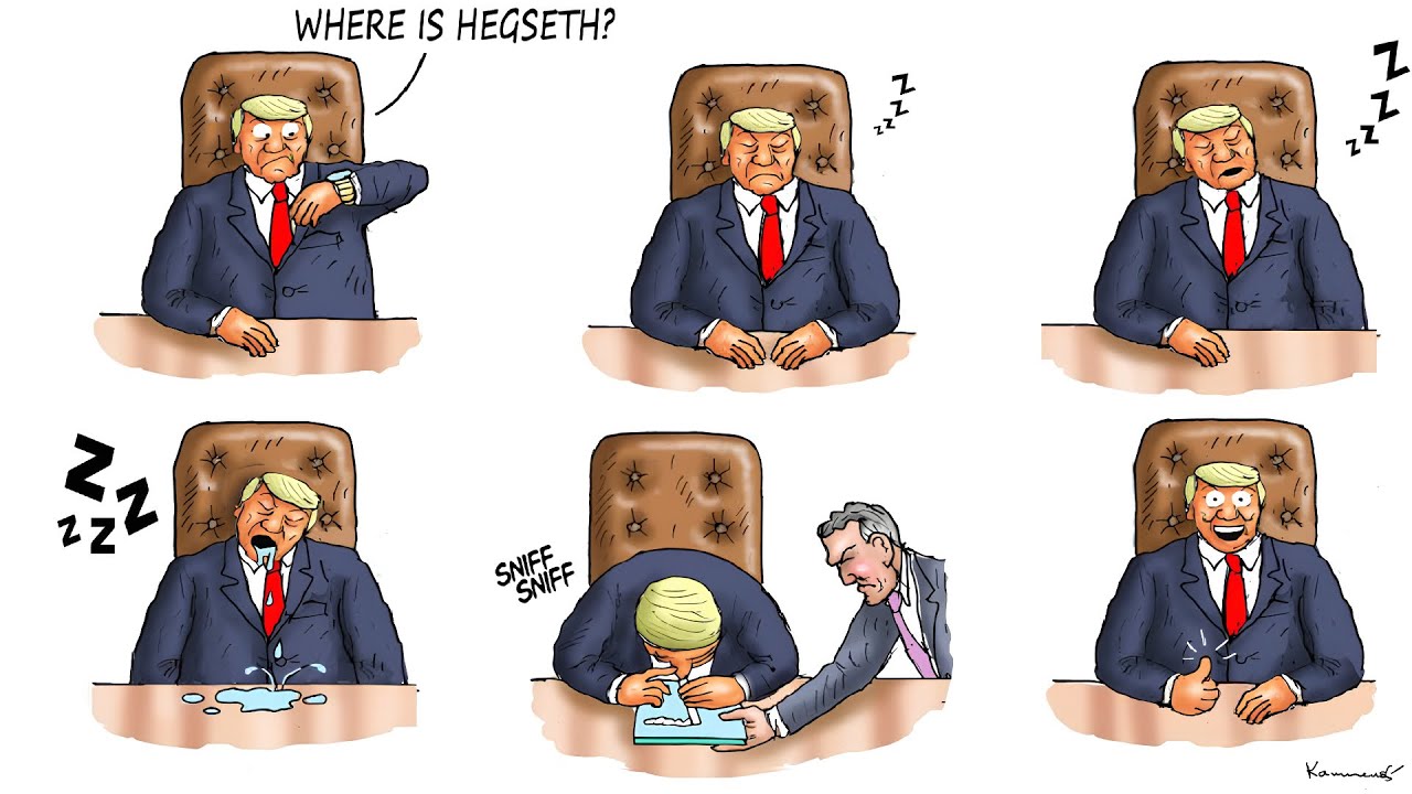 Funny American Political Cartoons | Trump Satire & Humor & Caricature | Daily Comics | December 4