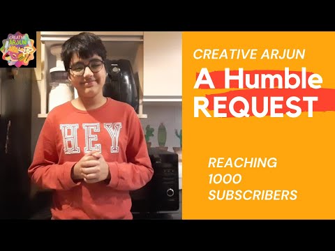 A Humble Request...