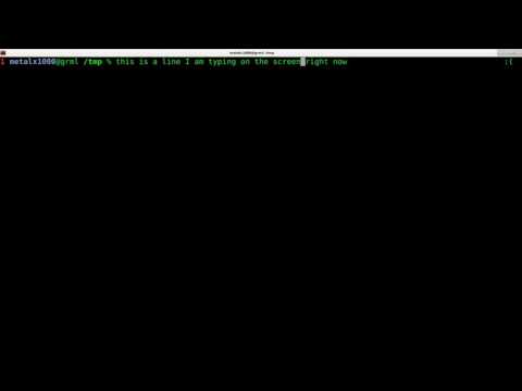 Linux Shell Shortcut Keys Tech Tip