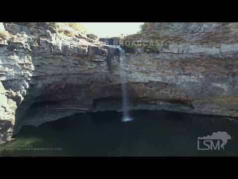 10-20-2022 Mentone, AL - Fall Colors fill the NE Alabama Region (Drone)