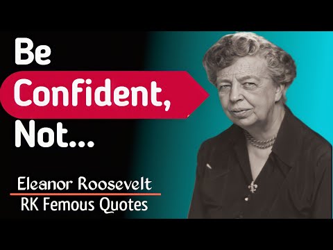 🛑Best Quotes From Eleanor Roosevelt... | Eleanor Roosevelt Quotes