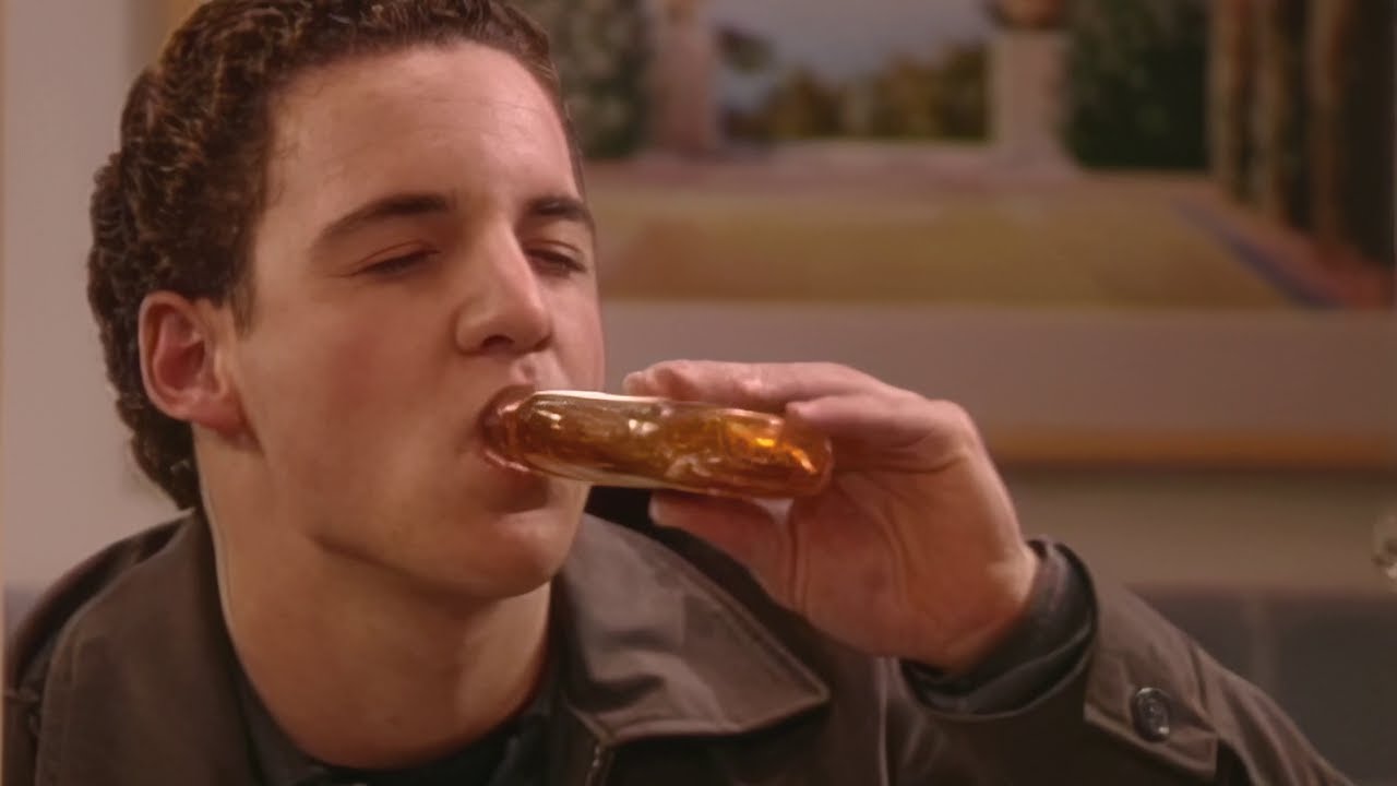 Cory Drinking - Boy Meets World