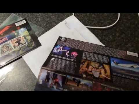 Iron Maiden Royal Mail stamp opening.