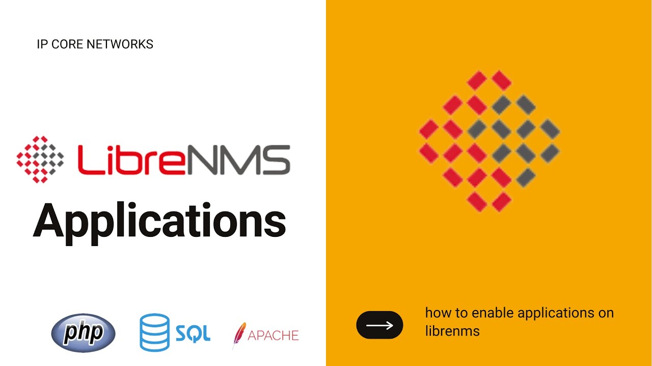 Enabling LibreNMS Applications