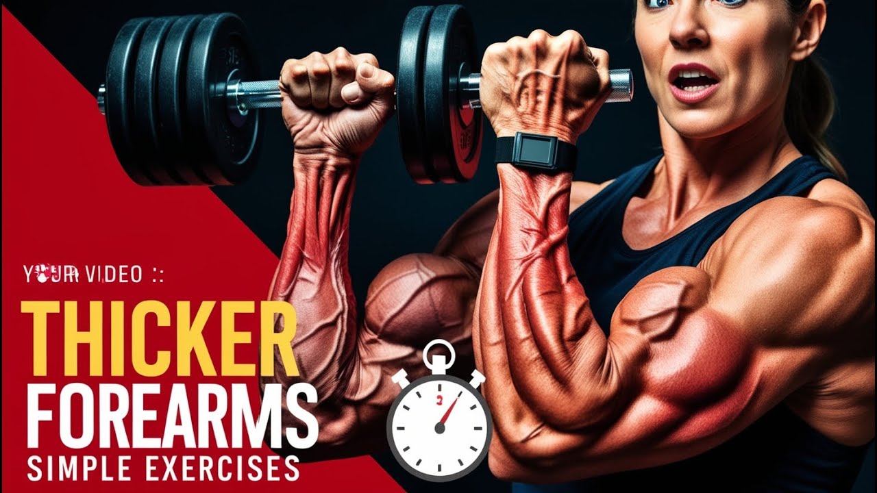 Get THICK & VEINY Forearms with These Physical Therapy Exercises #ForearmExercises #PhysicalTherapy