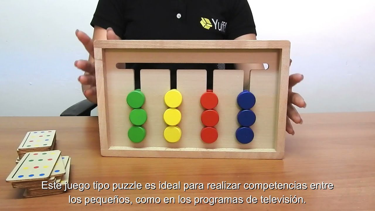 Juegos para trabajar el pensamiento lógico | Tablero tipo puzzle para competencia