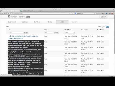 Discover HDP 2.1: Interactive SQL Query in Hadoop with Apache Hive
