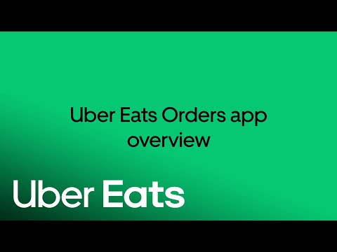 Uber Eats Orders Overview | Uber Eats