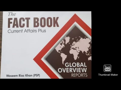 JWT The FACT BOOK Current Affairs Plus | Download PDF file JWT The FACT BOOK by PSP Waseem Riaz khan