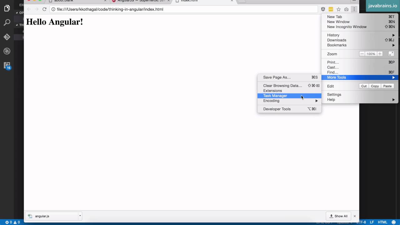 Thinking in Angular1 11 - Your First Angular Application