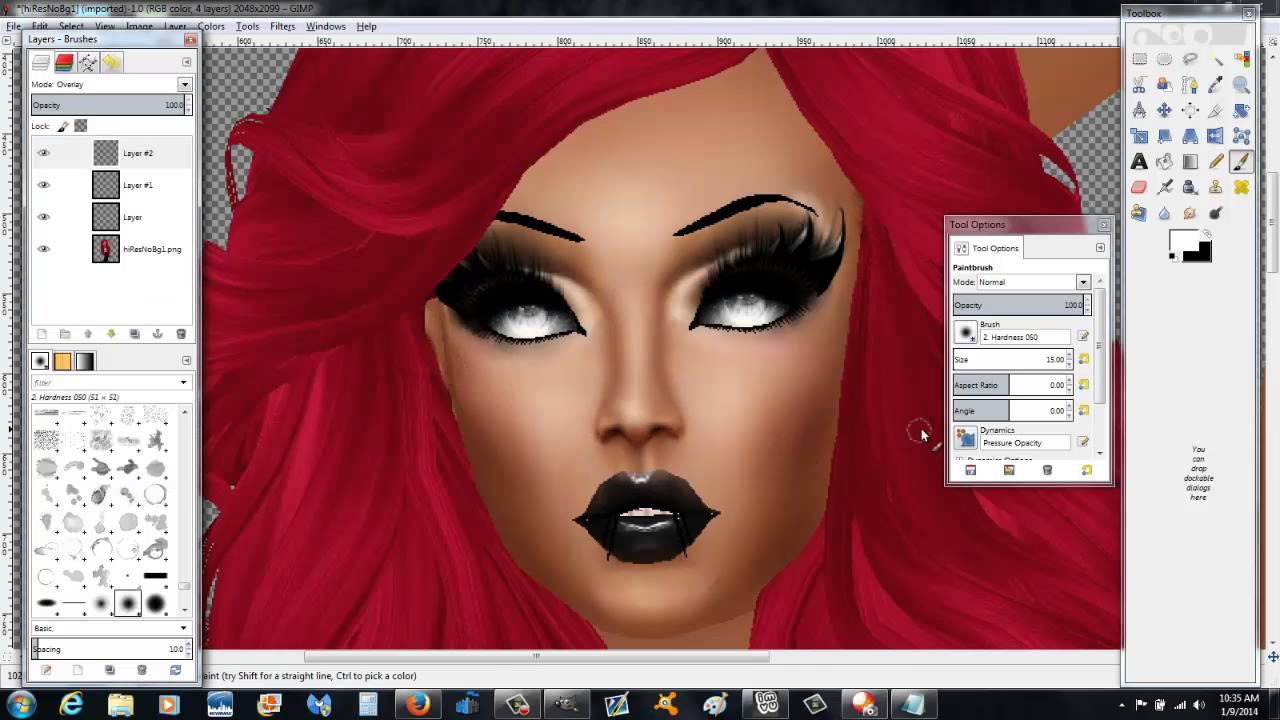 Imvu skin edit Tutorial