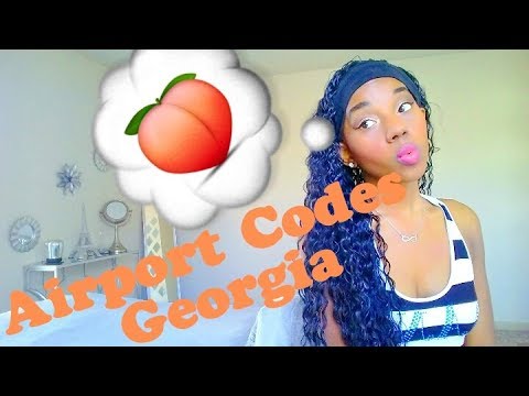 Airport Codes - Georgia (GA) | Ashley Skyflier