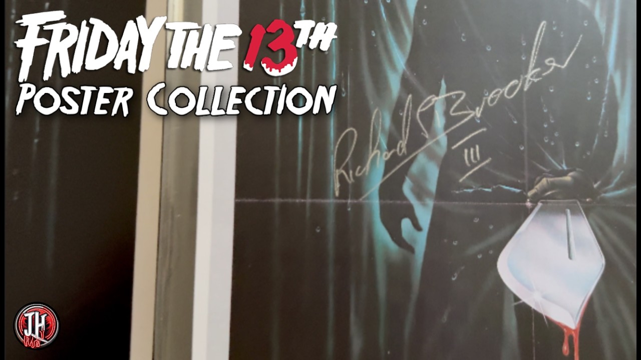 Happy Friday The 13th! Poster Collection Video! #fridaythe13th #horrorcollector #jasonvoorhees