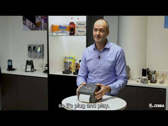 Zebra Desktop Printer - Zebra ZD220t Thermal Transfer Desktop Label ...