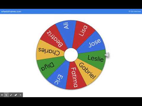 Wheel of Names- Super Awesome Random Wheel
