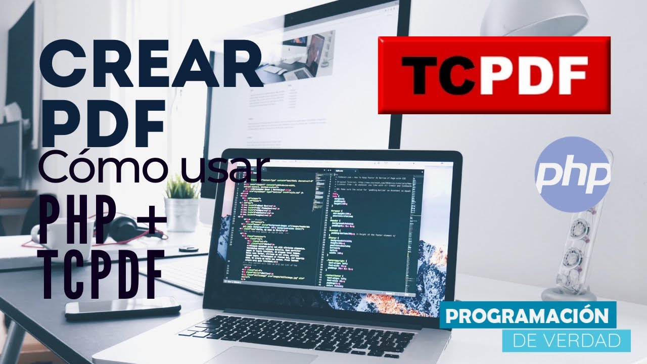 🔴 TCPDF: Tutorial español cómo crear PDF con PHP | TCPDF Tutorial for beginners