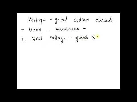 Application Imagine a whole string of voltage-gated sodium channels lined up in the membrane. As th…