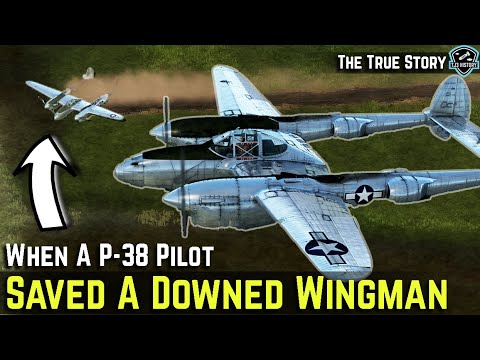 How a P-38 Pilot Actually SAVED a Downed Wingman in World War II