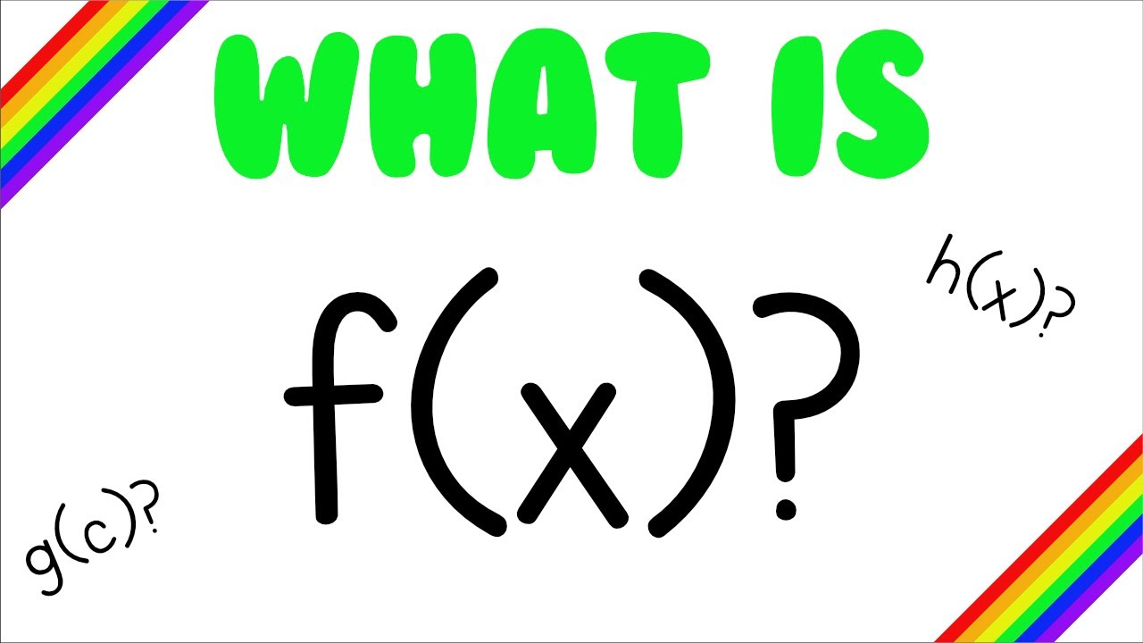 What is f(x)?