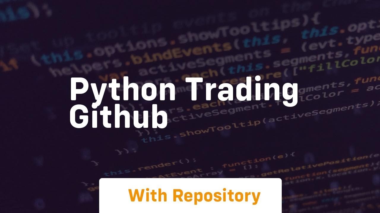 python trading github