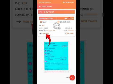 Train ticket booking kaise dekhe uts ticket booking #utsticket #uts #trainticket #trainticketbooking