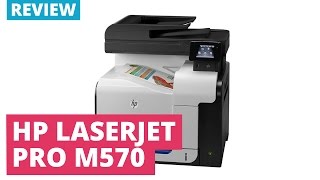 HP LaserJet Pro 500 color M570dw A4 Colour Multifunction Laser Printer ...