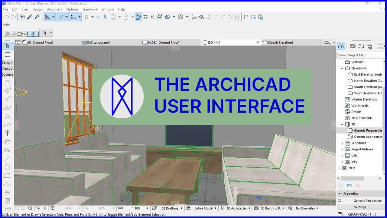 ARCHICAD 24 - The User Interface