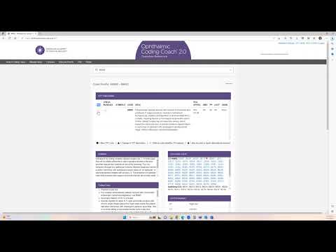 Ophthalmic Coding Coach™ 2.0 Overview