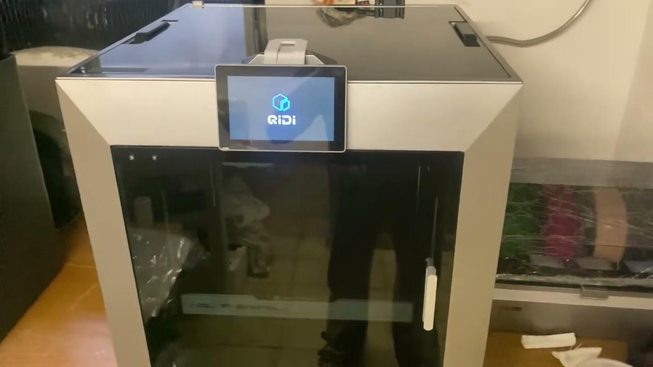 Qidi switch on sequence issues 3 - see description