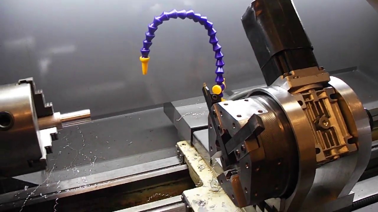 First Part made with new processor controlled tool turret