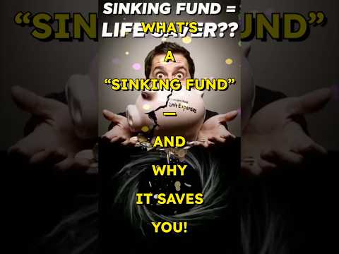 What's a “Sinking Fund”? — And Why It SAVES You! #usafinance #moneymanagement #motivation