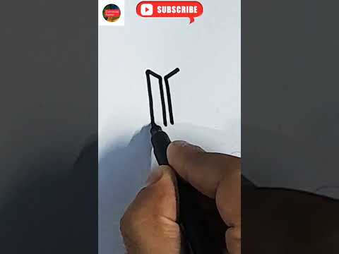 Draw a BTS logo using these simple steps #shorts #viral #trending #bts #btsarmy