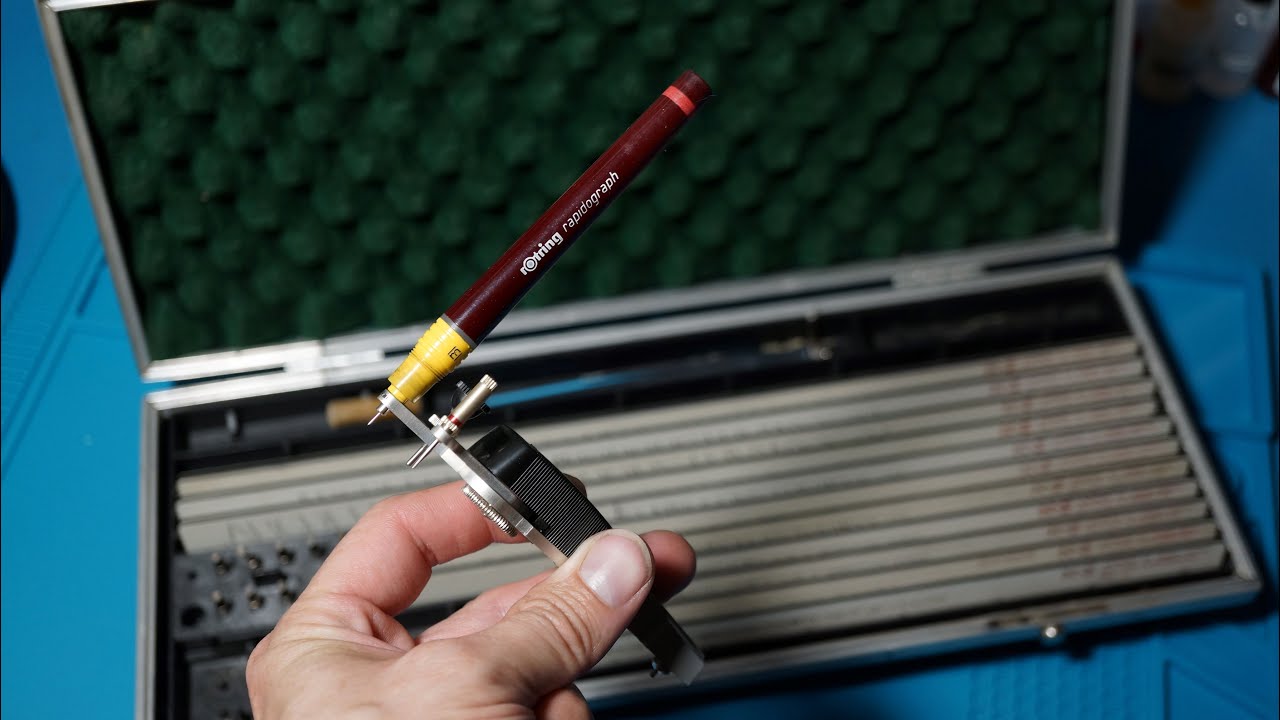 Exploring the Vintage K&E Lettering Set: History, Use, & Demonstration