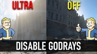 How to Disable GODRAYS in Fallout 4 EASILY at Fallout 4 Nexus - Mods and community