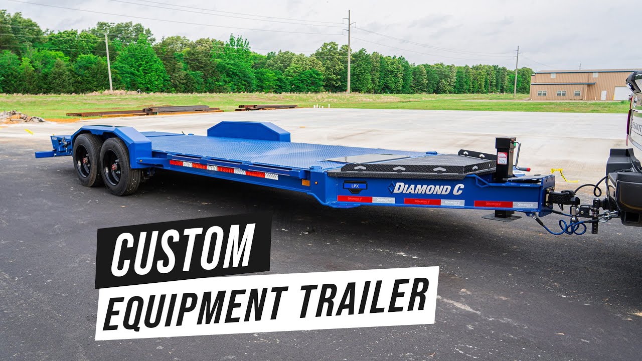 Custom LPX Equipment Trailer Walk Around | Diamond C