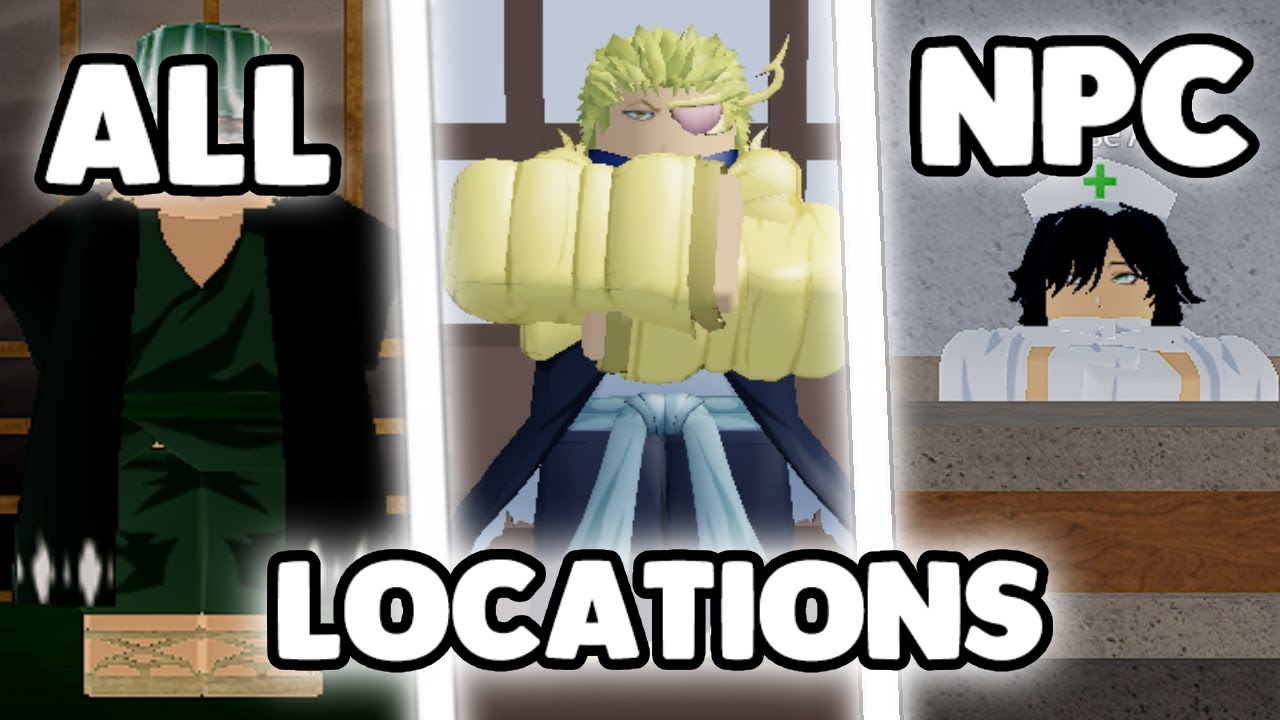 ALL NPC LOCATIONS IN PEROXIDE!!